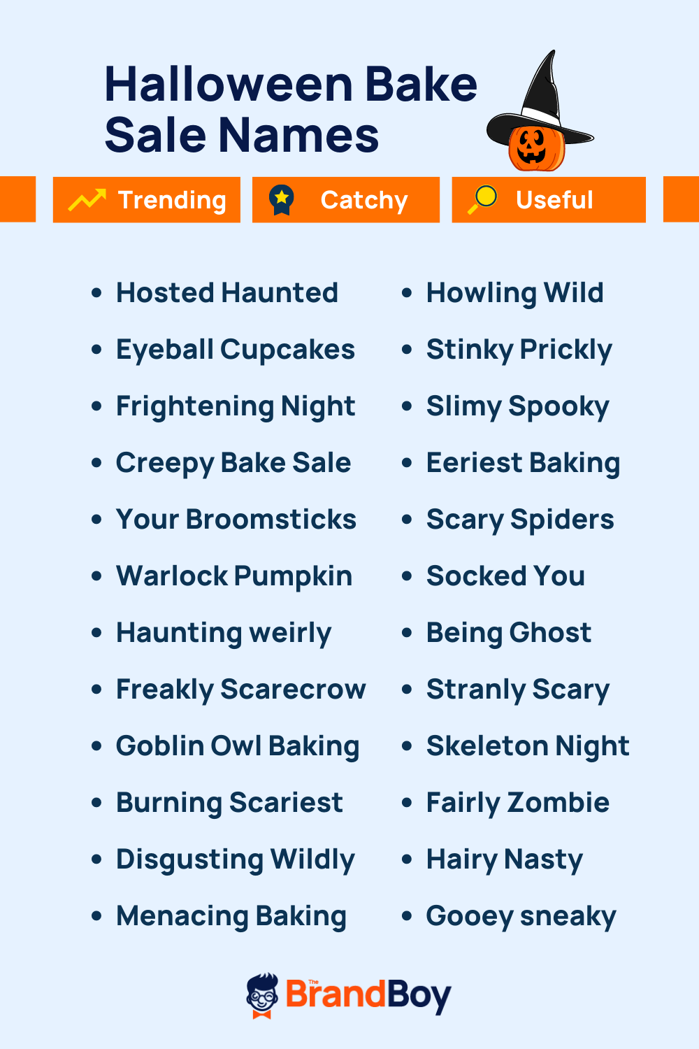 1250+ Halloween Store Names Ideas (Generator + Guide) - theBrandBoy.Com