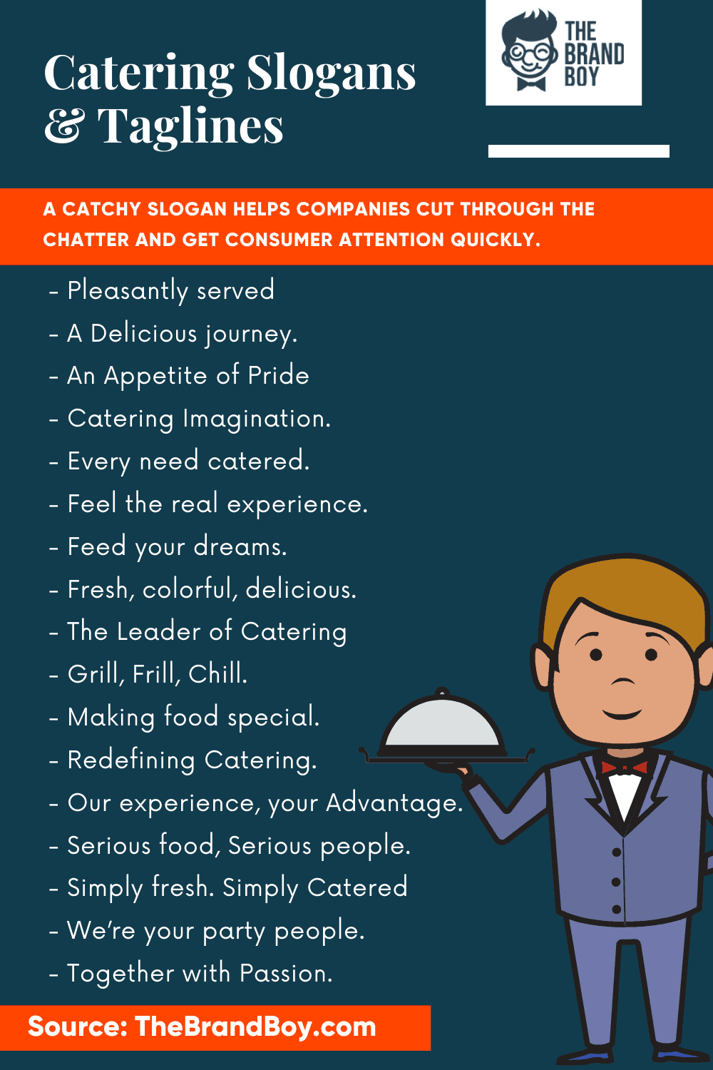 402+ Catchy Catering Slogans, Taglines, Quotes, Captions