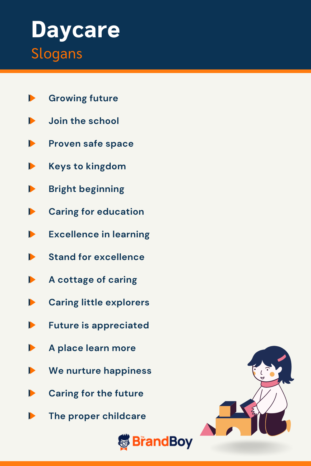 777+ Catchy Daycare Slogans And Taglines - BrandBoy