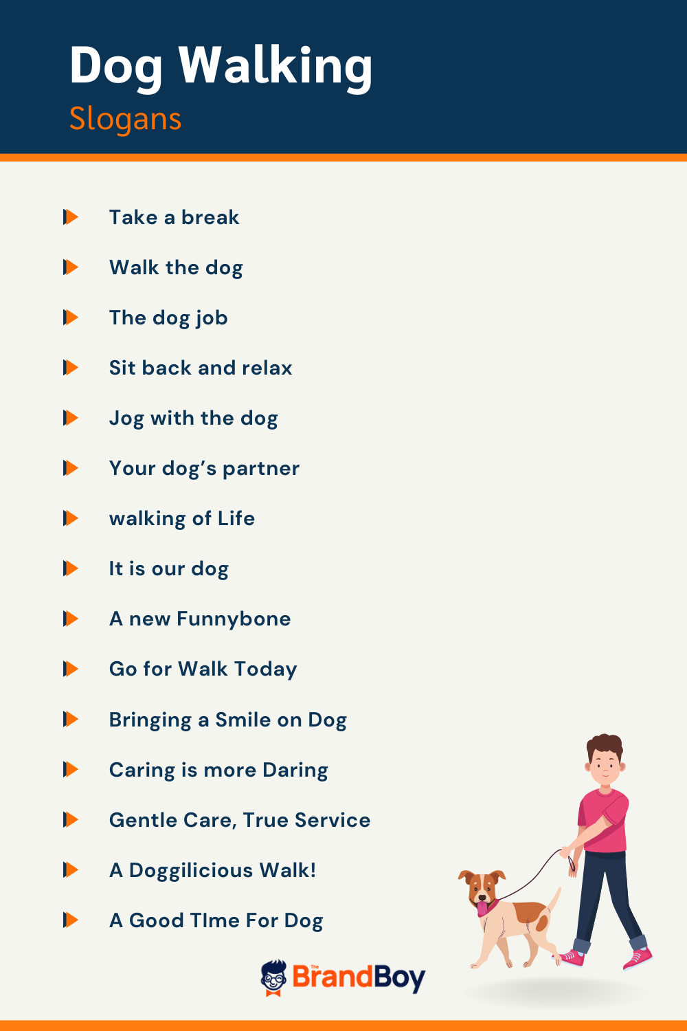 470 Catchy Dog Walking Slogans And Taglines