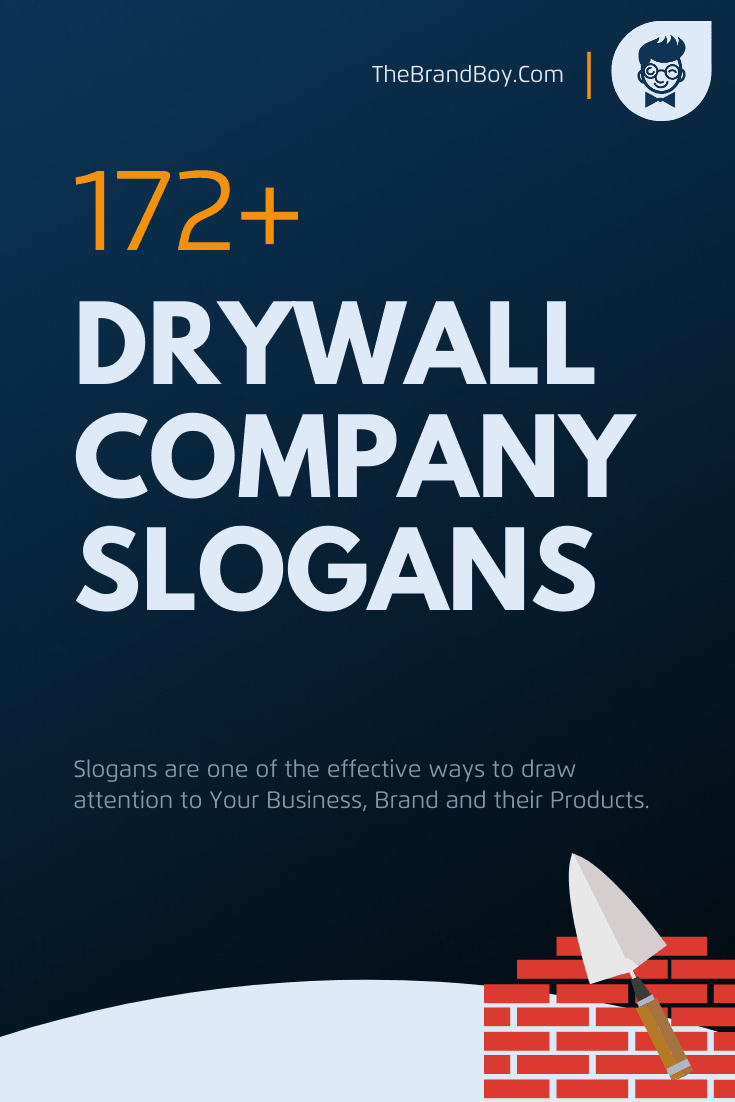 781+ Catchy Drywall Company Slogans and Taglines (Generator + Guide ...