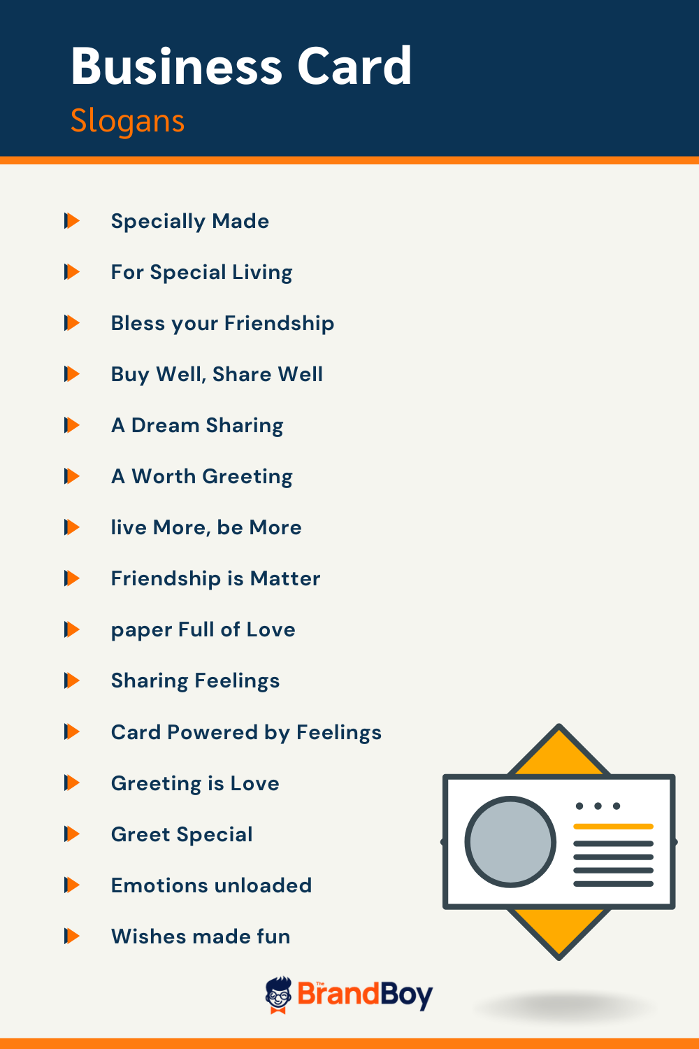 315+ Catchy Business Card Slogans And Taglines