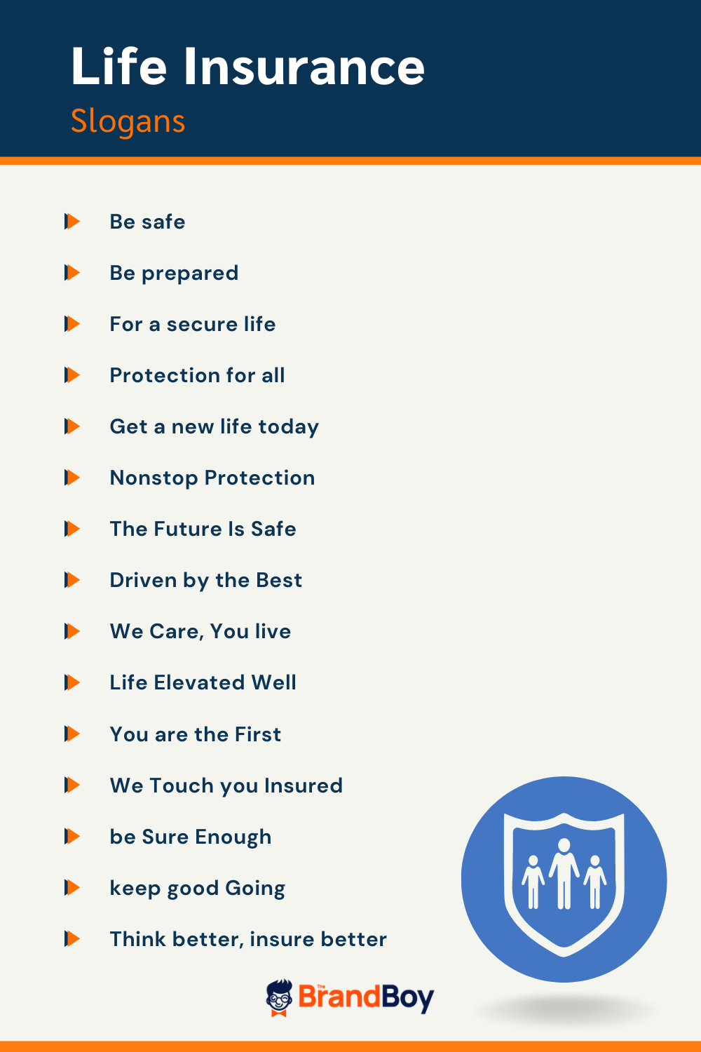 730+ Catchy Life Insurance Slogans Collection - theBrandBoy