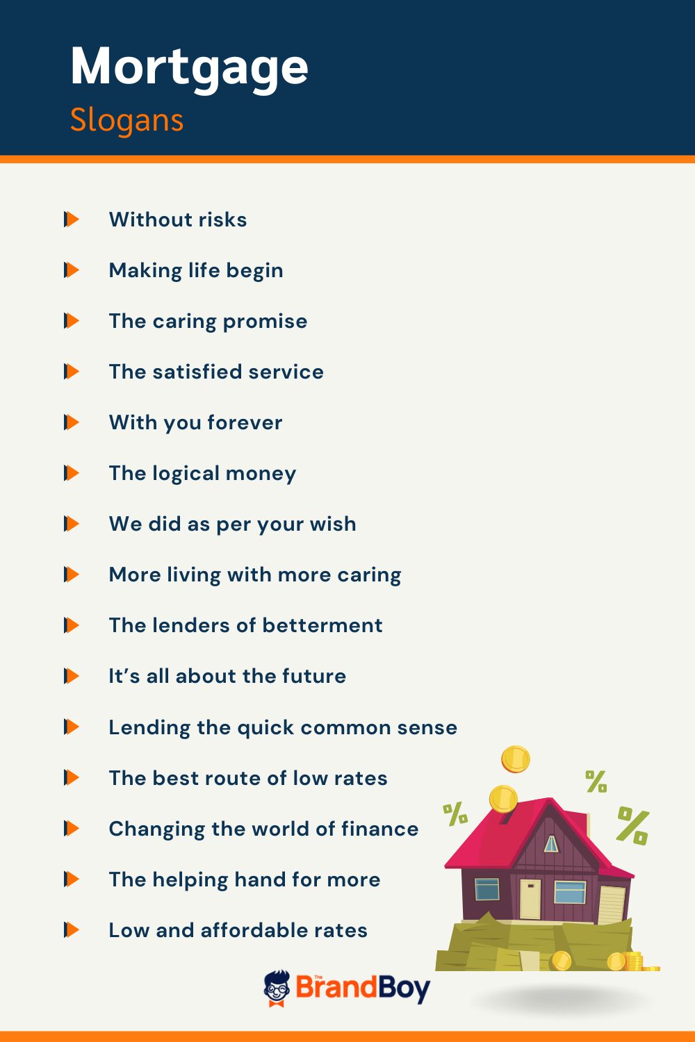 599+ Catchy Mortgage Slogans And Taglines (Generator + Guide)