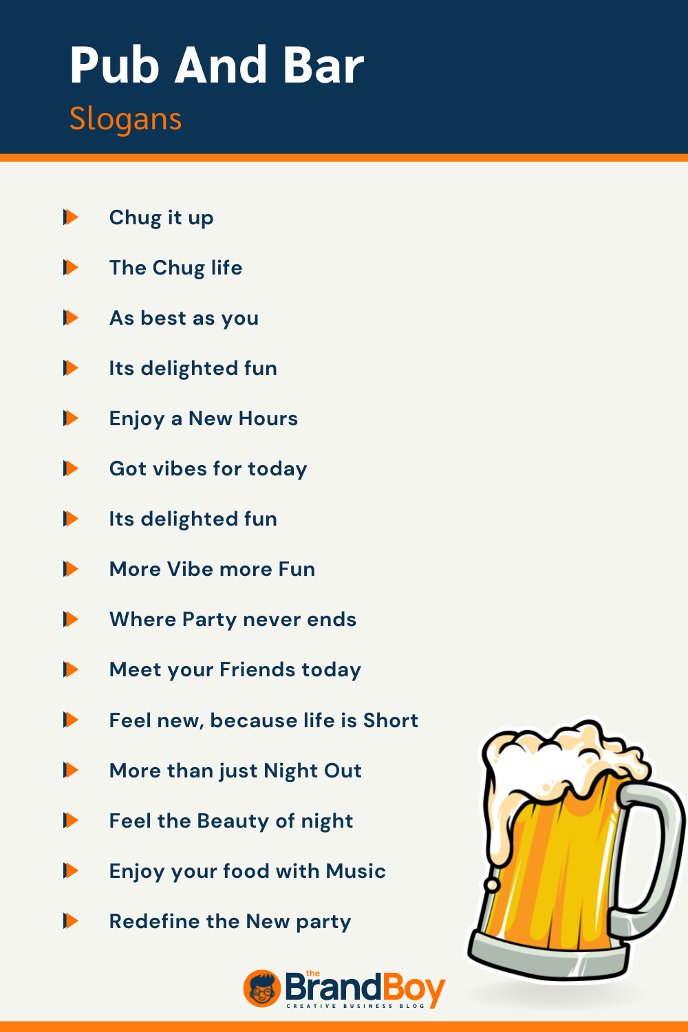 955+ Catchy Pub And Bar Slogans - BrandBoy