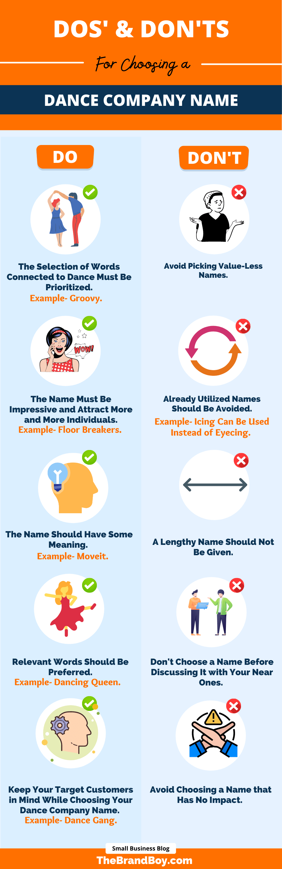 1250+ Dance Studio Name Ideas