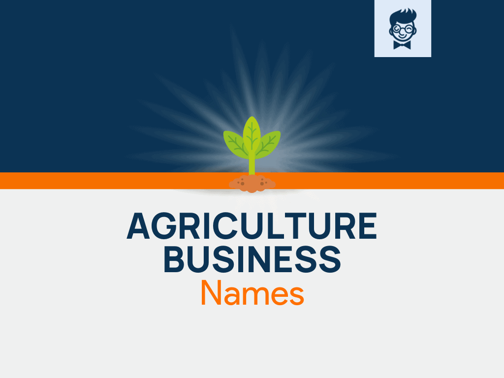 900 Best Agriculture Business Names That You Can Use Video Infographic 