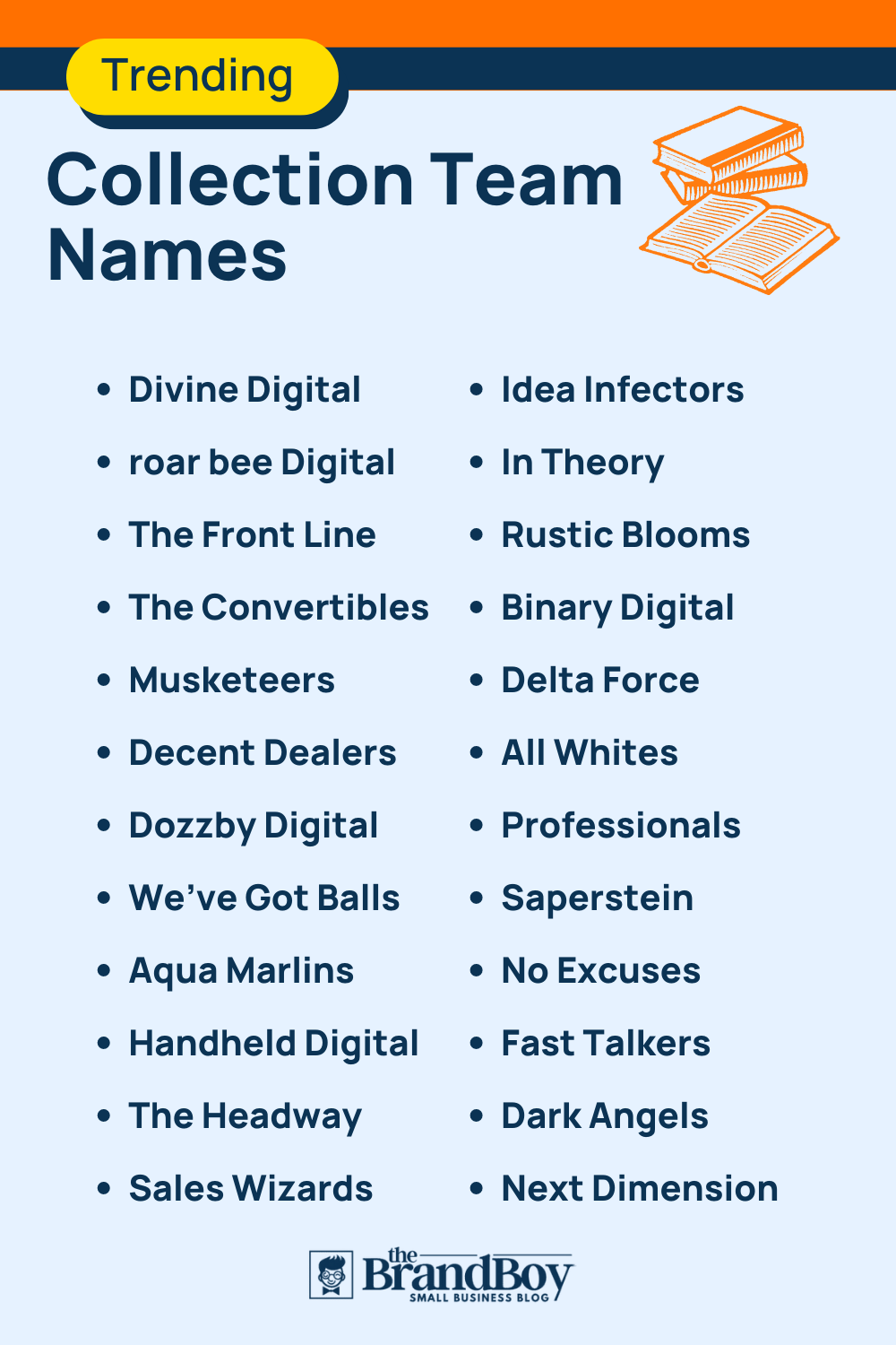 700+ Cool Collection Team Names Ideas - BrandBoy