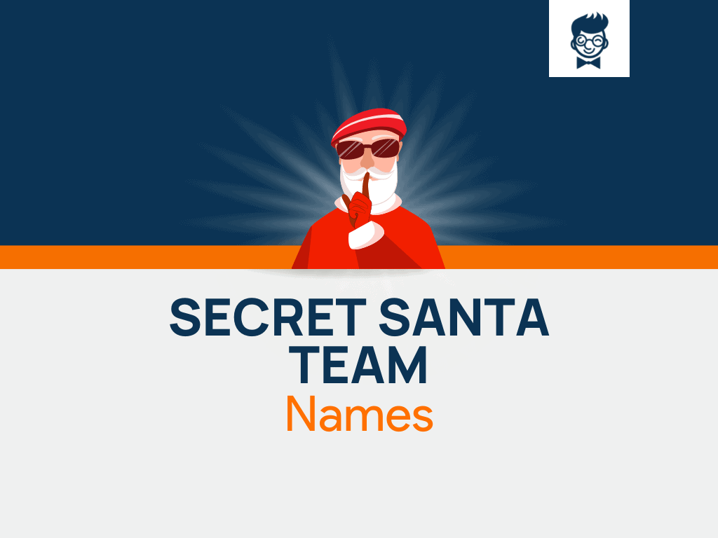 Secret Santa Team Names 600 Catchy And Cool Names BrandBoy