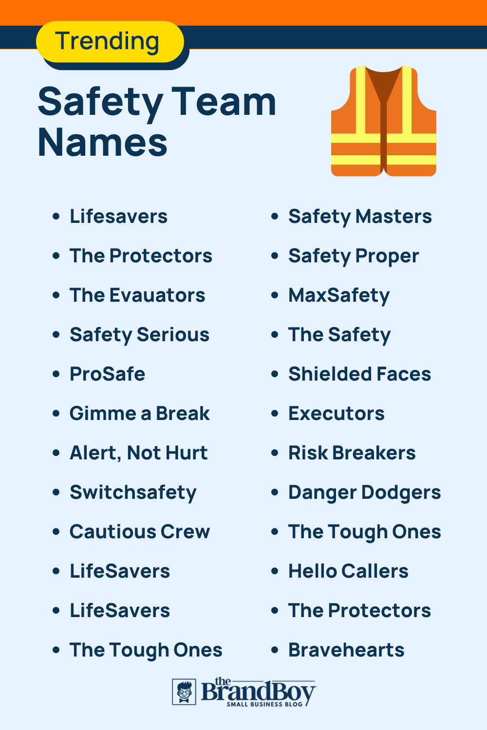 600+ Cool Safety Team Names Ideas - BrandBoy