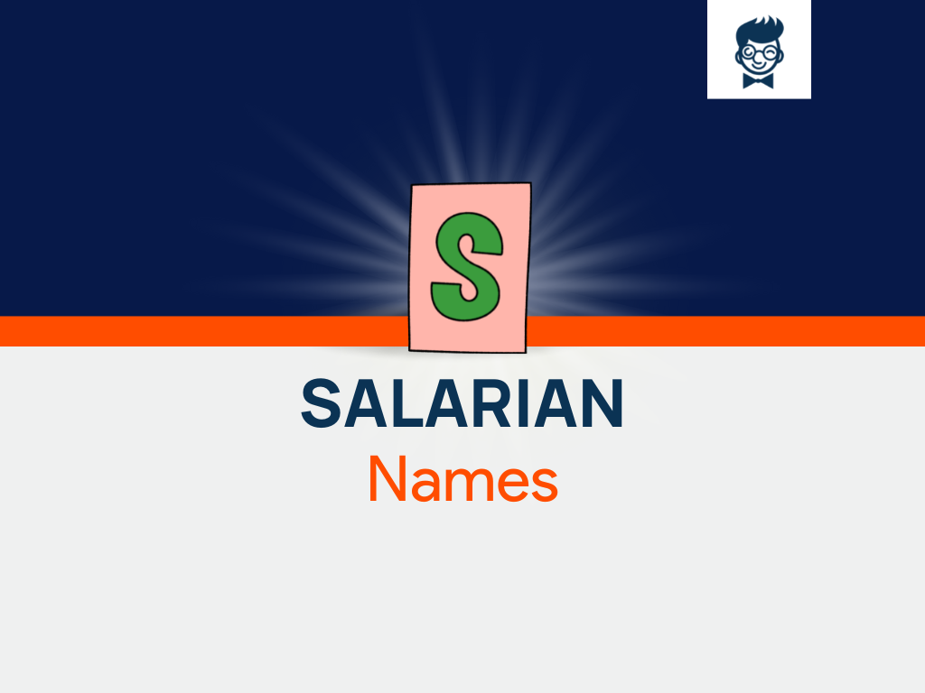 Salarian Names: 930+ Catchy And Cool Names - BrandBoy