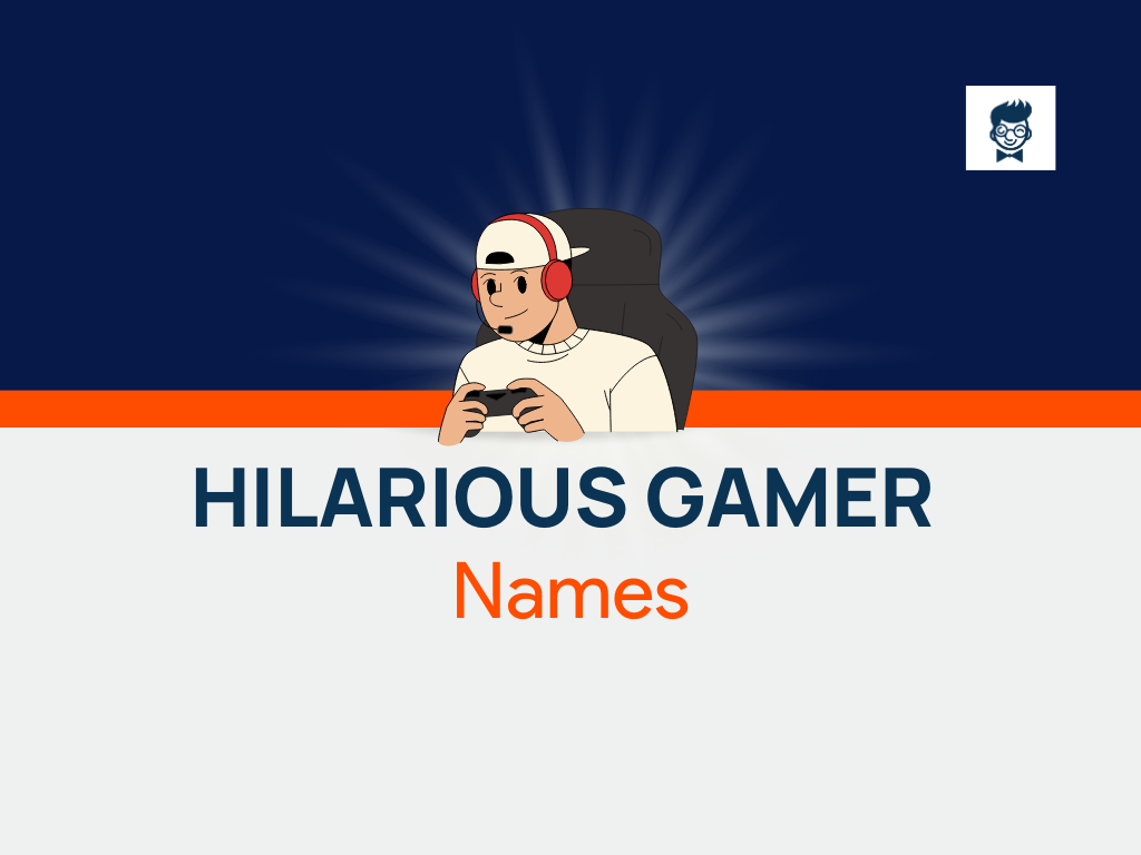 470 Best Hilarious Gamer Names Ideas BrandBoy