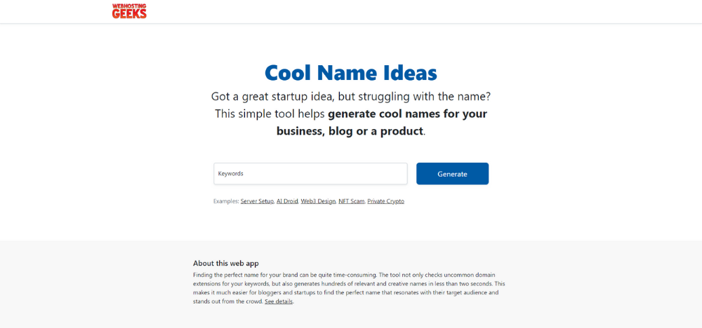 20+ Best Business Name Generators - Say Goodbye To Boring Names - BrandBoy