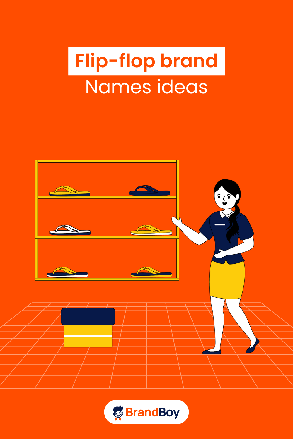 1010+ Flip-Flop Brand Names + Ideas - BrandBoy