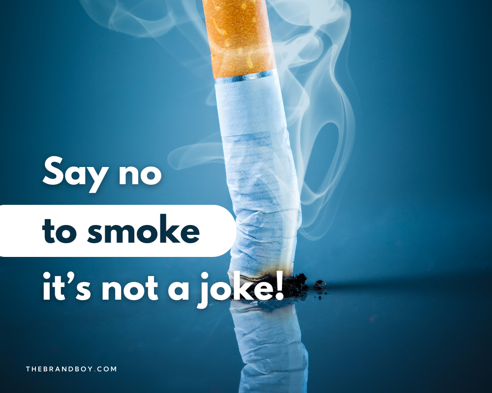 722+ Catchy No Smoking Slogans To Inspire Your Quitting Journey ...