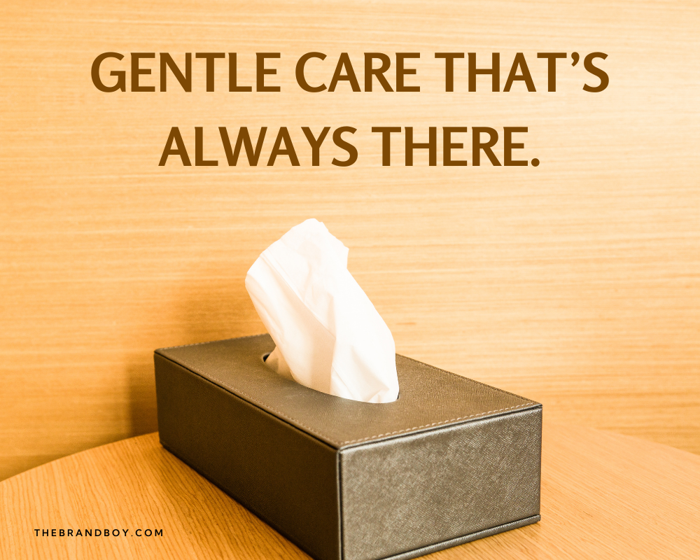 888+ Tissue Paper Slogans Collection - BrandBoy