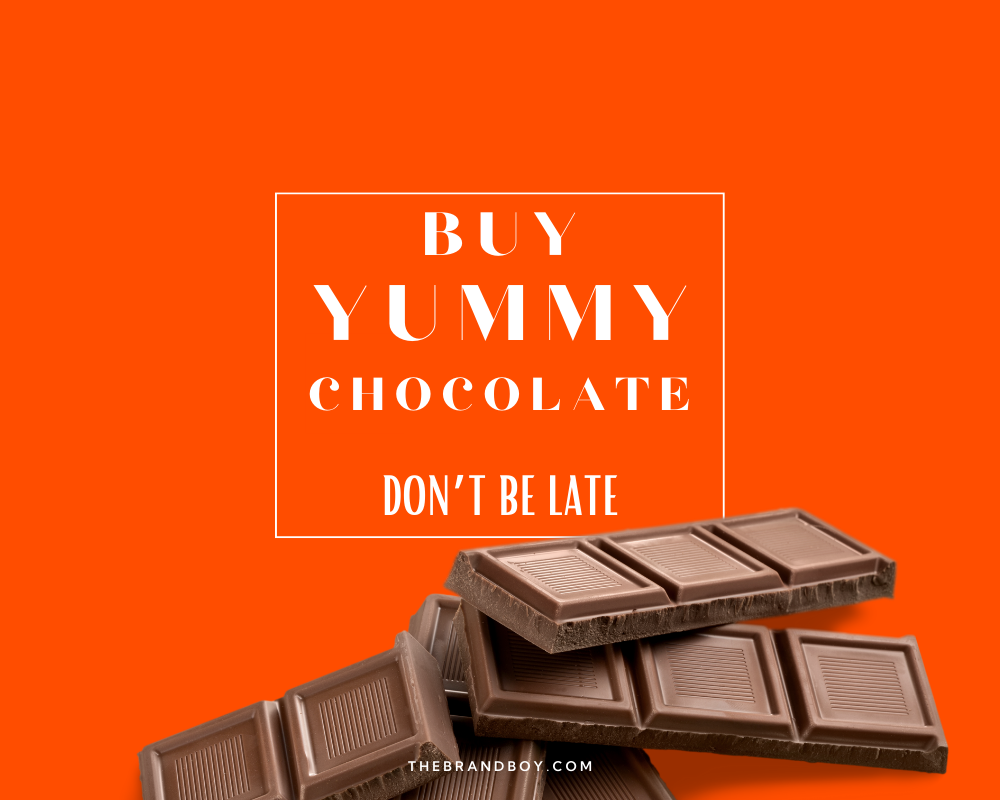 1100+ Yummy Chocolate Slogans Collection - theBrandBoy.Com
