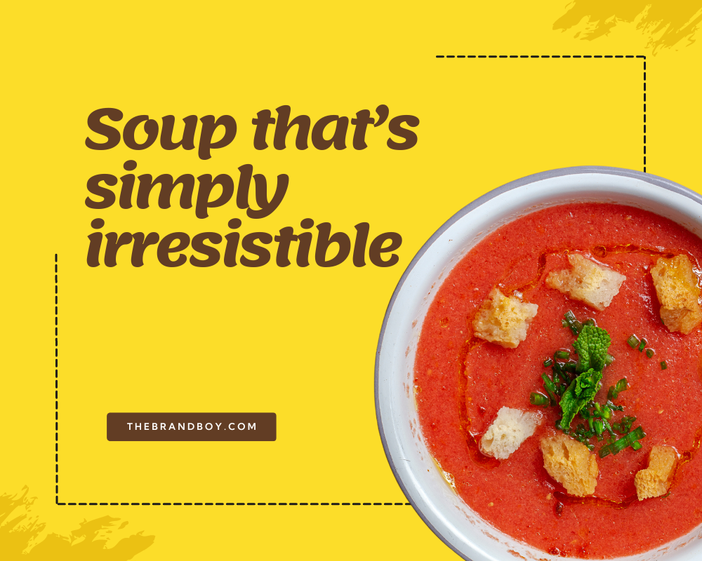 599+ Catchy Soup Slogans Collection - BrandBoy