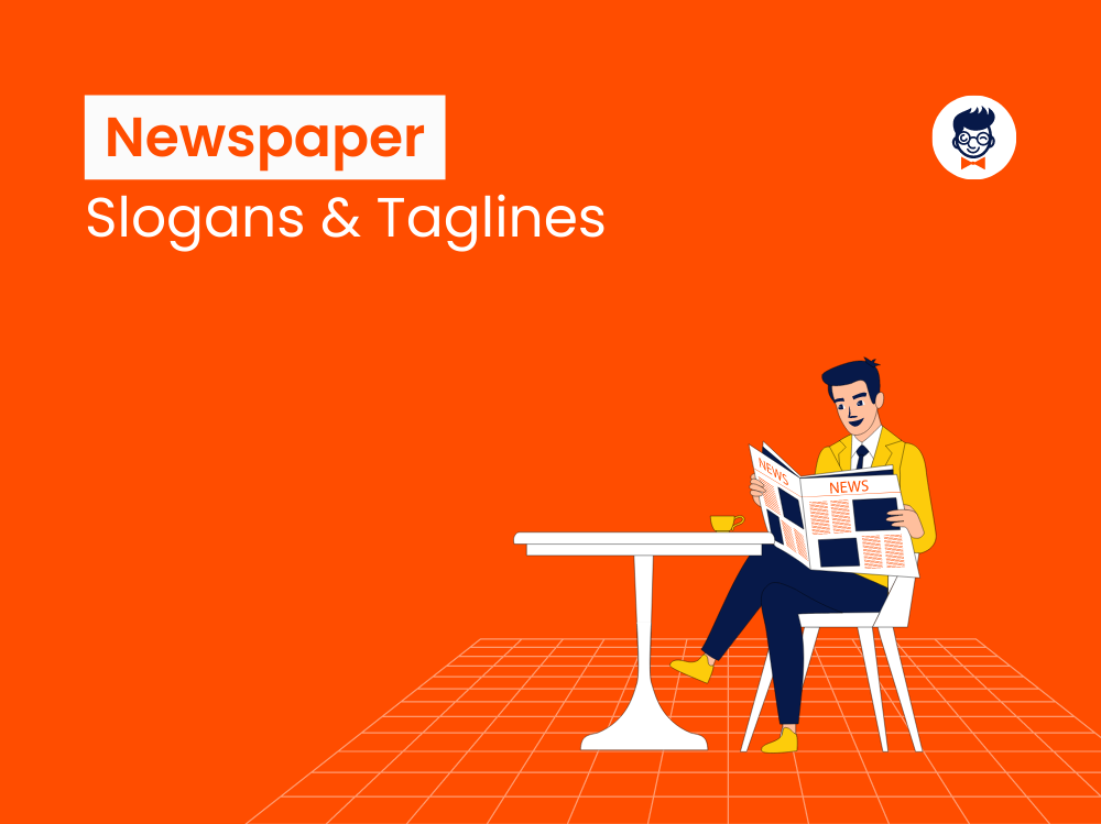 1010+ Newspaper Slogans And Taglines (Generator + Guide) - BrandBoy