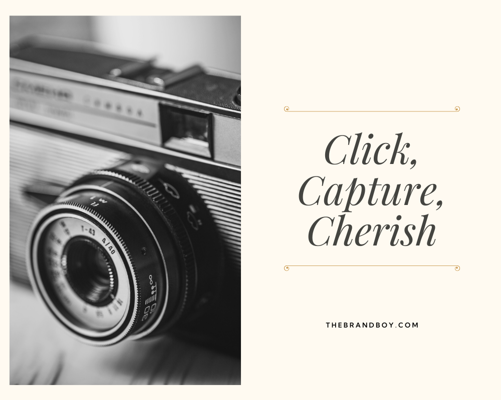 801+ Photography Slogans That Focuses on What Matters!