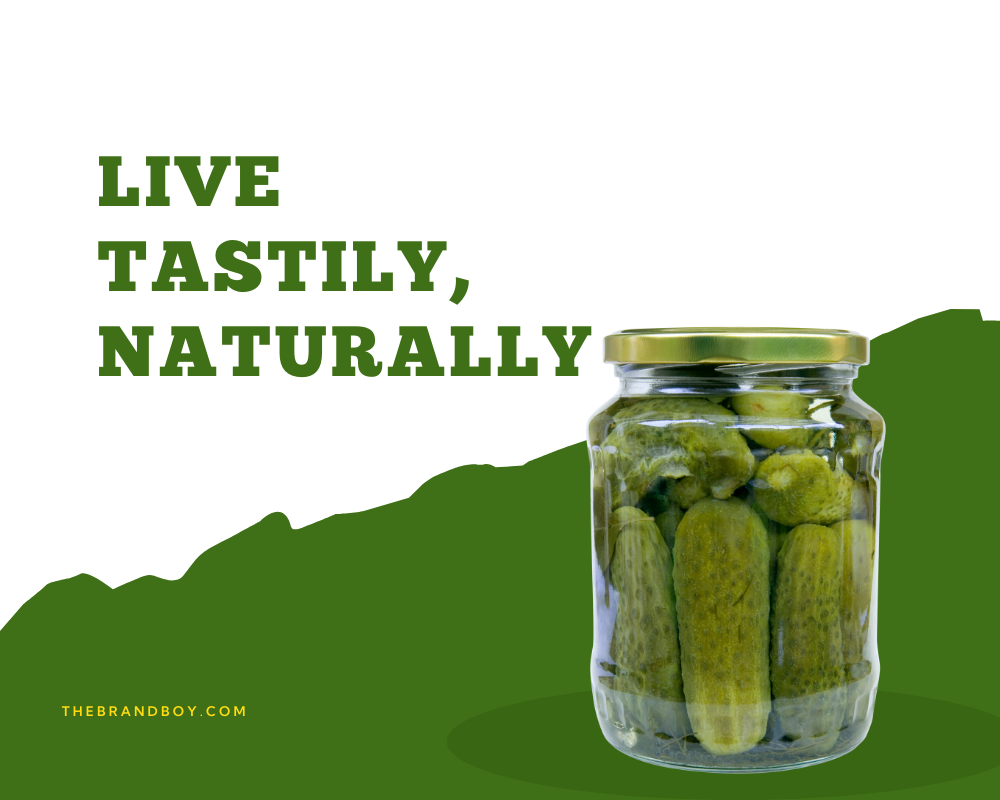 615+ Catchy Pickle Slogans Collection - thebrandboy