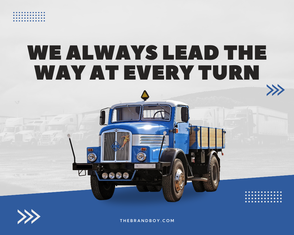 495+ Catchy Trucking Slogans and Taglines (Generator + Guide) - BrandBoy