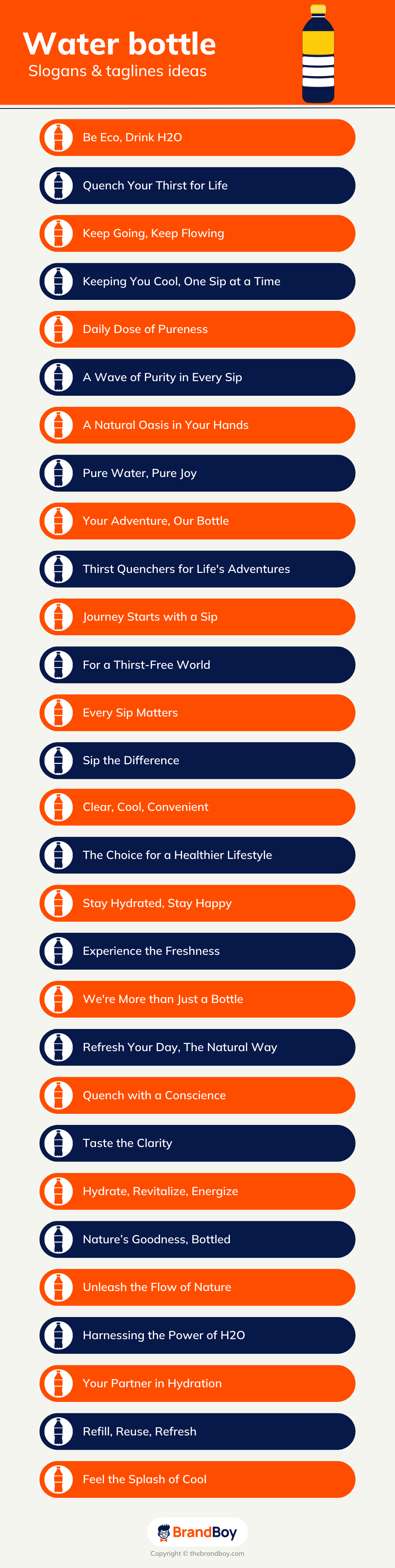 1025+ Water Bottle Slogans to Elevate Your Brand - BrandBoy