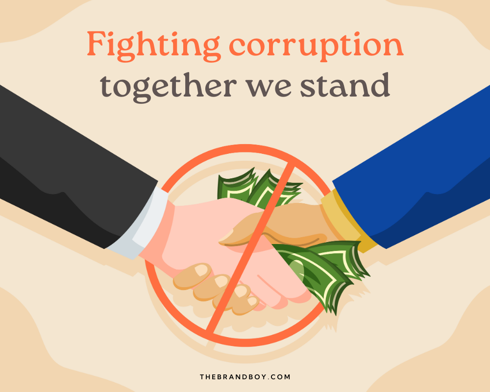 718+ Brilliant Anti-Corruption Slogans (Generator + Guide) - thebrandboy.com