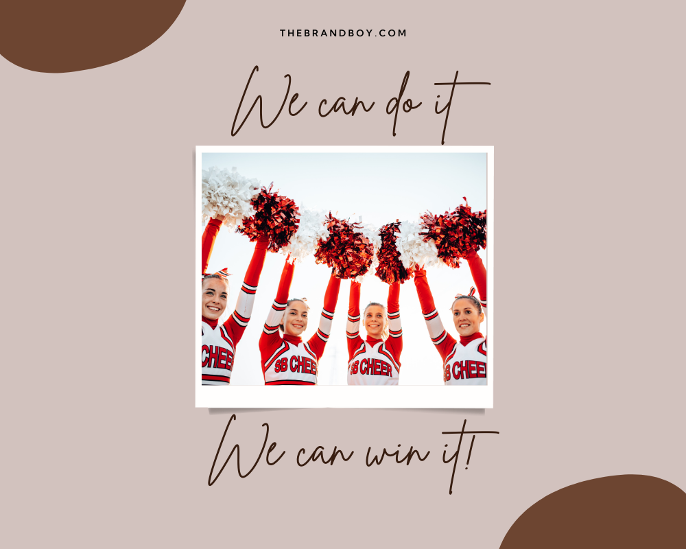 455+ Cheer Slogans (Generator) - thebrandboy.com