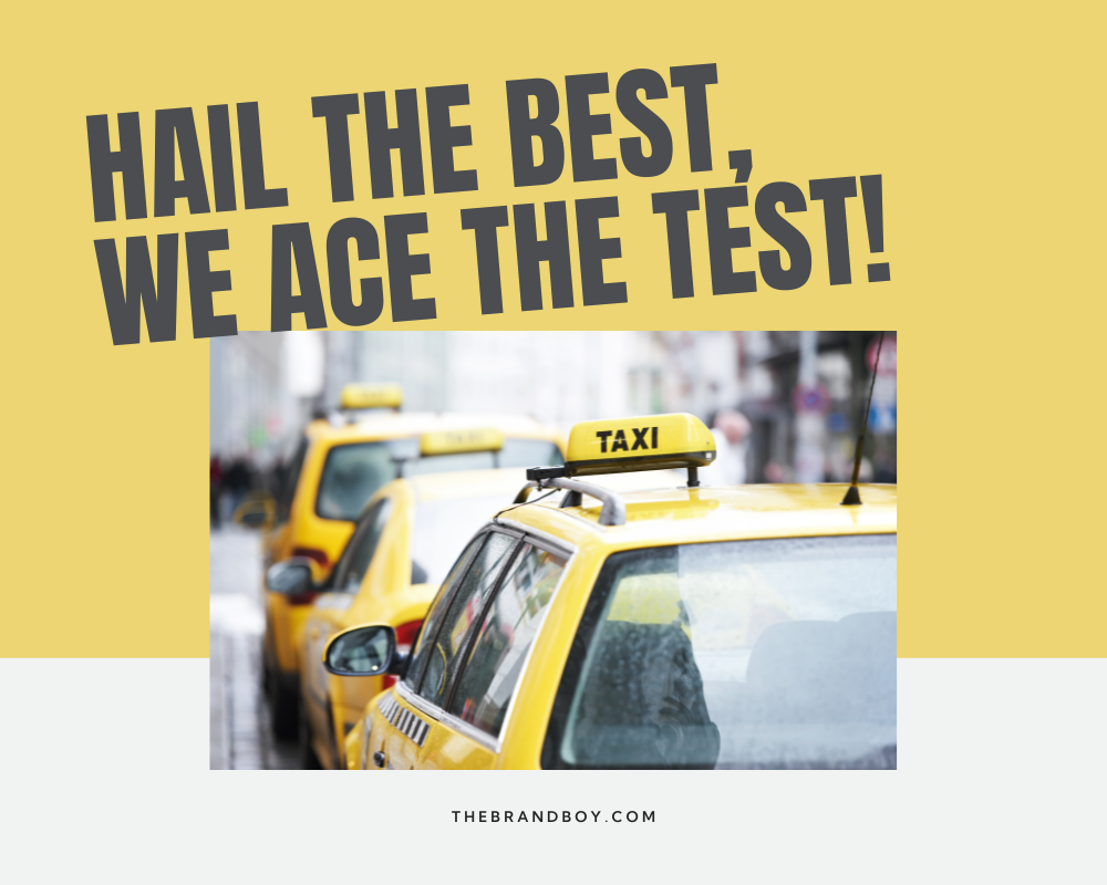 873+ Best Taxi Slogans And Taglines (Generator + Guide) - thebrandboy