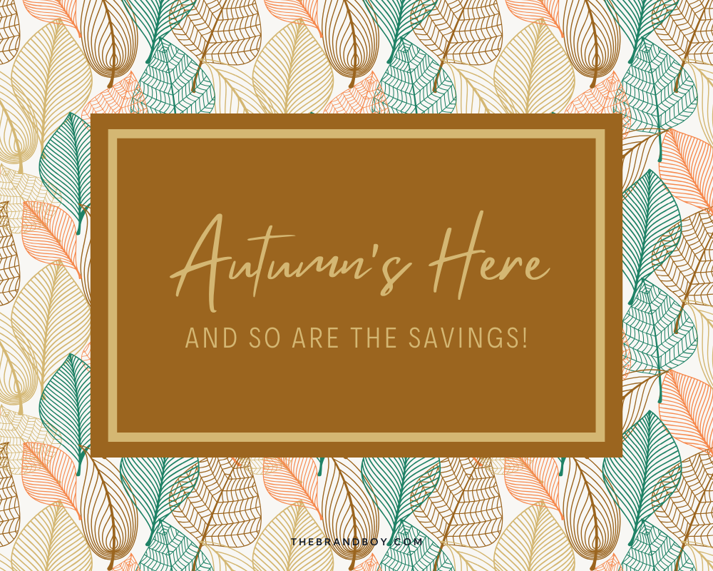 831+ Catchy Autumn Sale Slogans And Taglines - thebrandboy.com