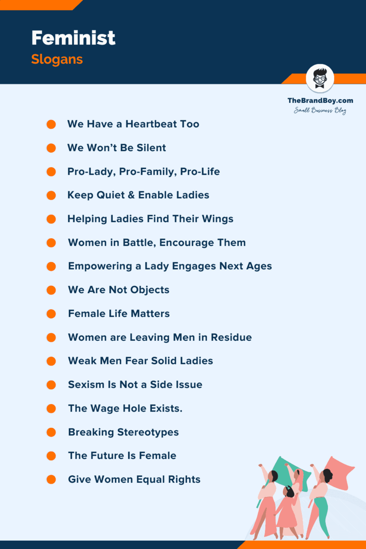 578+ Fantastic Feminist Slogans and Sayings (Generator + guide ...