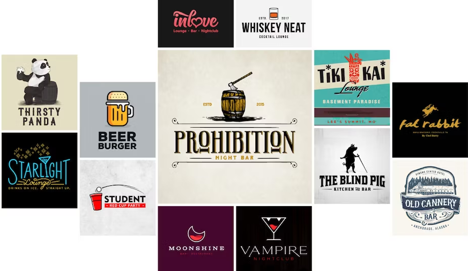 20+ Bar Logo Ideas That You can Edit And Download - BrandBoy