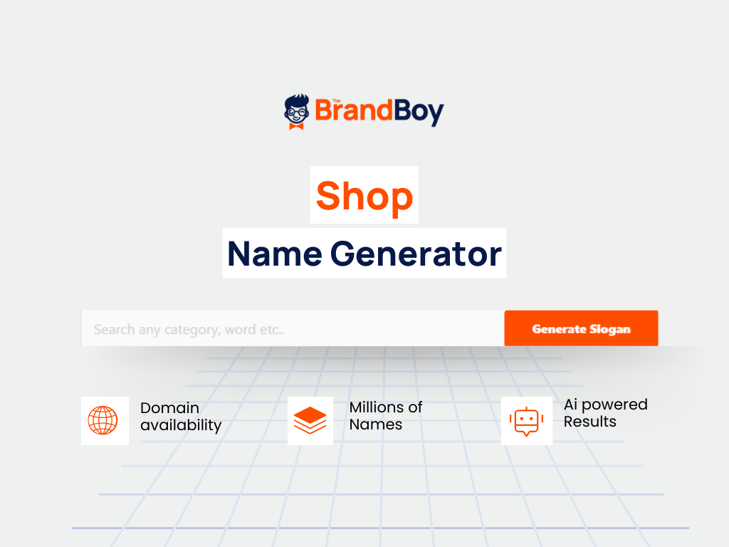 Shop Name Generator: Powered By AI