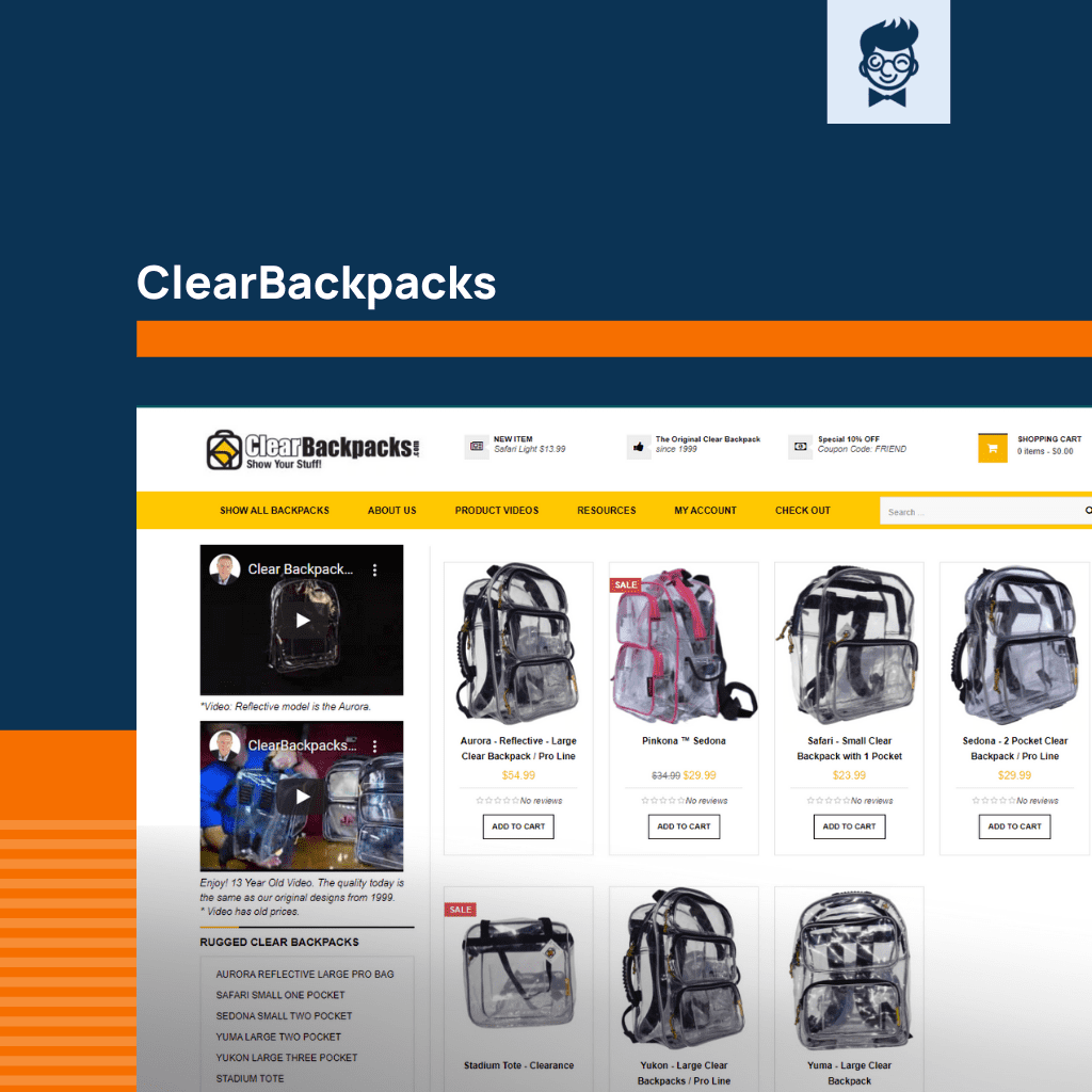 50+ Best Backpack Website Design Examples: Inspiring Layouts - BrandBoy