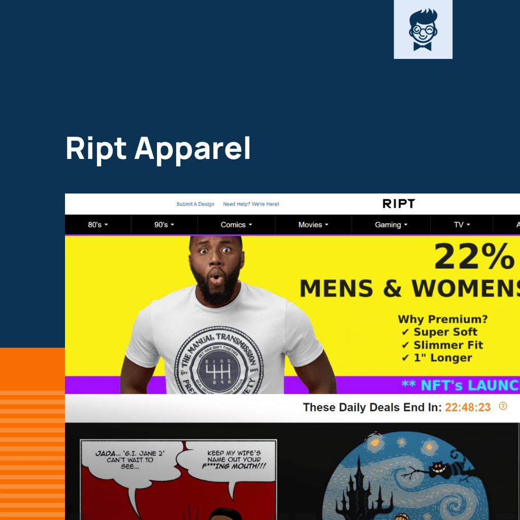 50+ Best T-Shirt Website Design Ideas That Will Blow Your Mind - BrandBoy