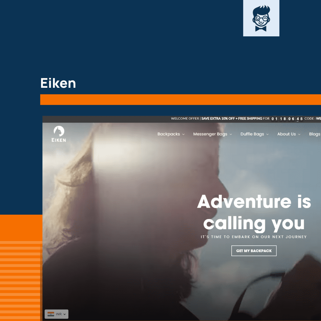 50+ Best Backpack Website Design Examples: Inspiring Layouts - BrandBoy
