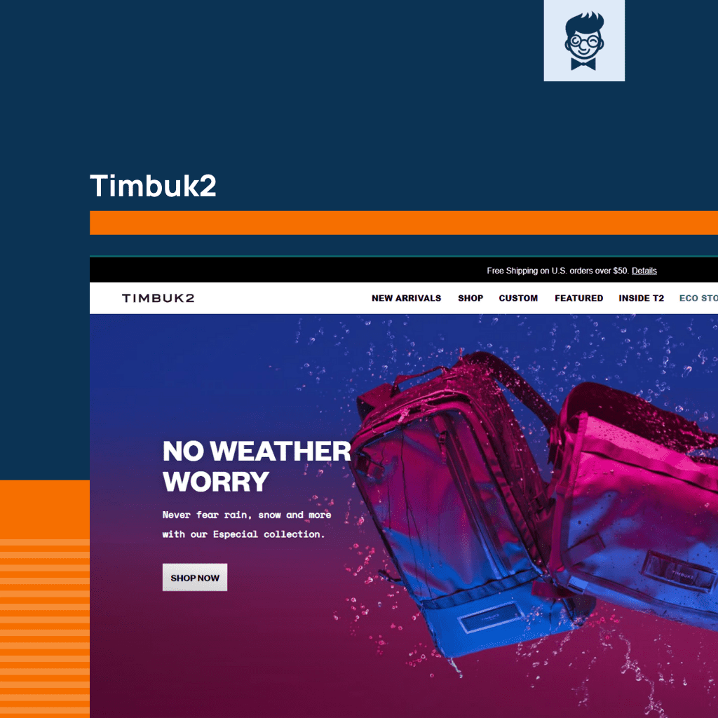 50+ Best Backpack Website Design Examples: Inspiring Layouts - BrandBoy