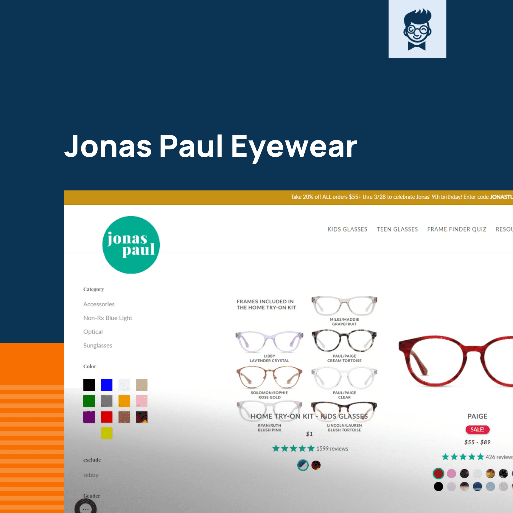 50+ Best Eyewear Website Design Examples That You Can’t Miss in 2024