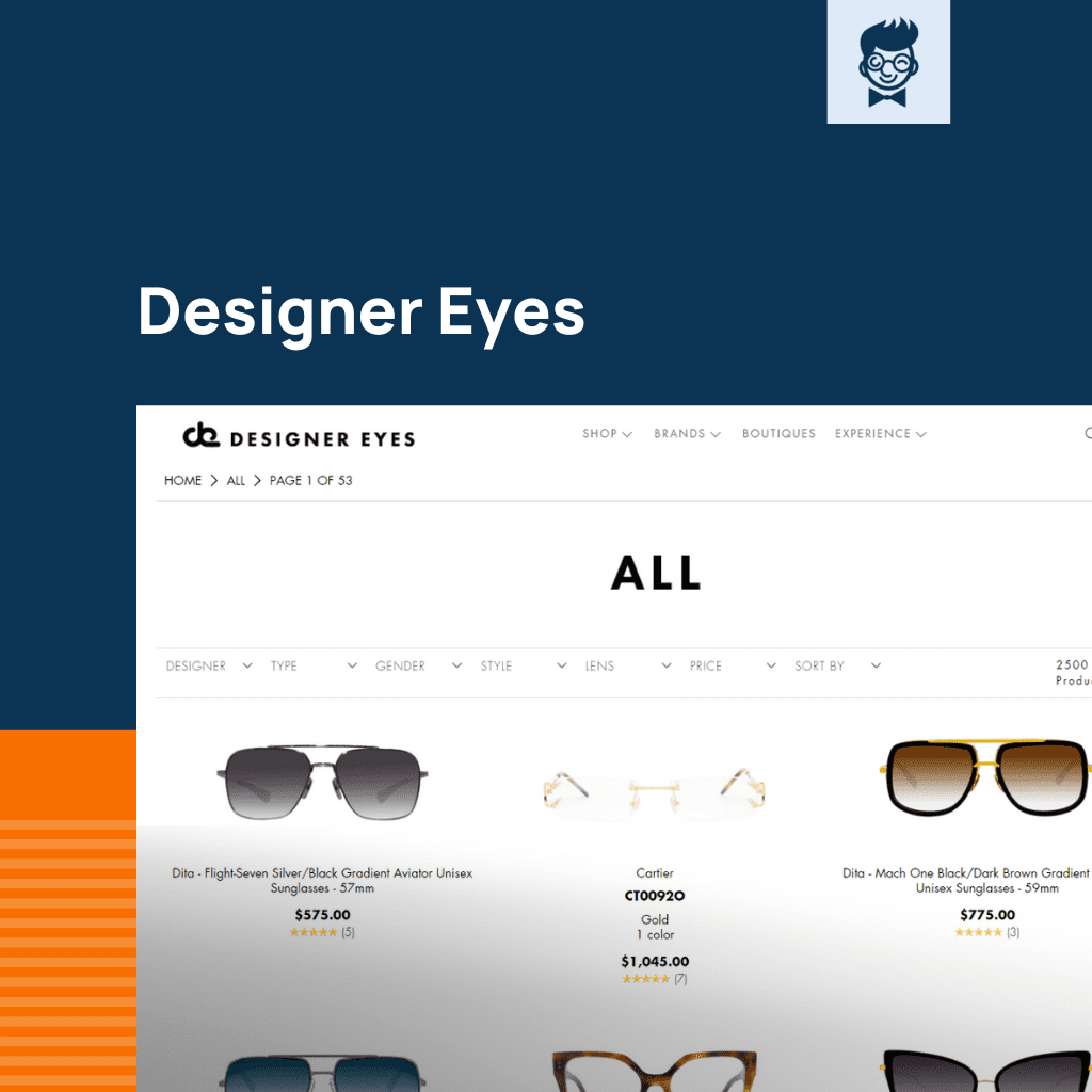 50+ Best Eyewear Website Design Examples That You Can’t Miss in 2024