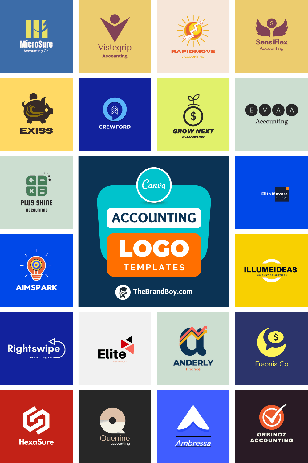 50+ Accounting Logo Ideas That You Can Edit And Download - BrandBoy