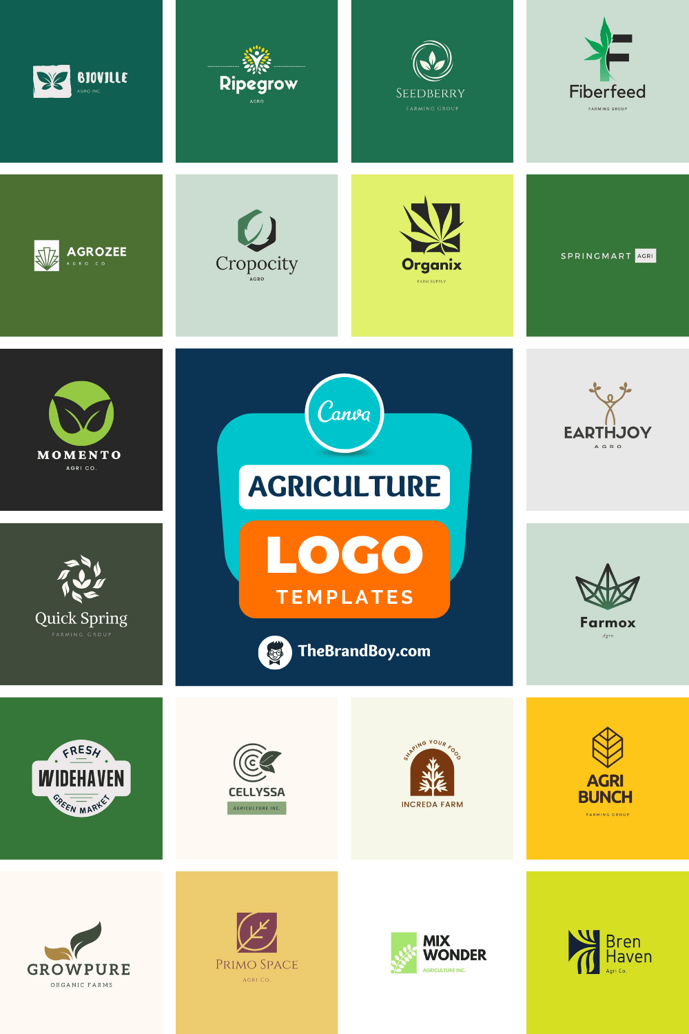 30+ Agriculture Logo Ideas That You Can Edit And Download - BrandBoy