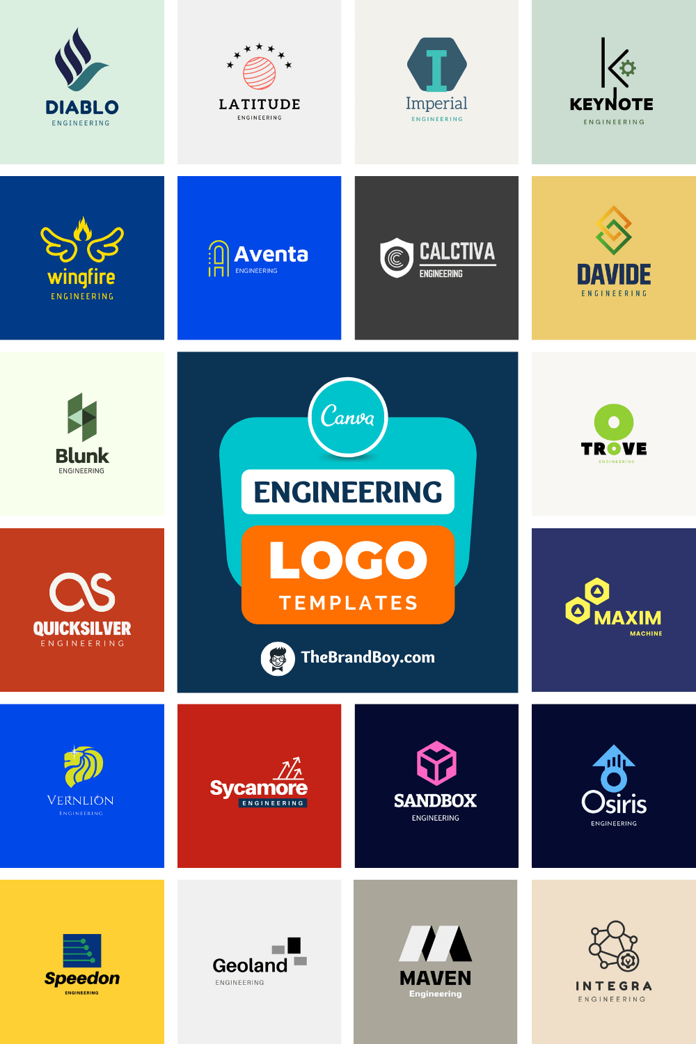 30+ Engineering Logo Ideas That You Can Edit And Download - BrandBoy