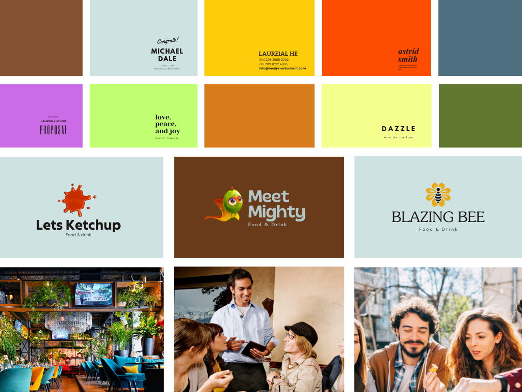 30+ Tending Restaurant Color Palettes For Logo (Don’t Miss Out) - The ...