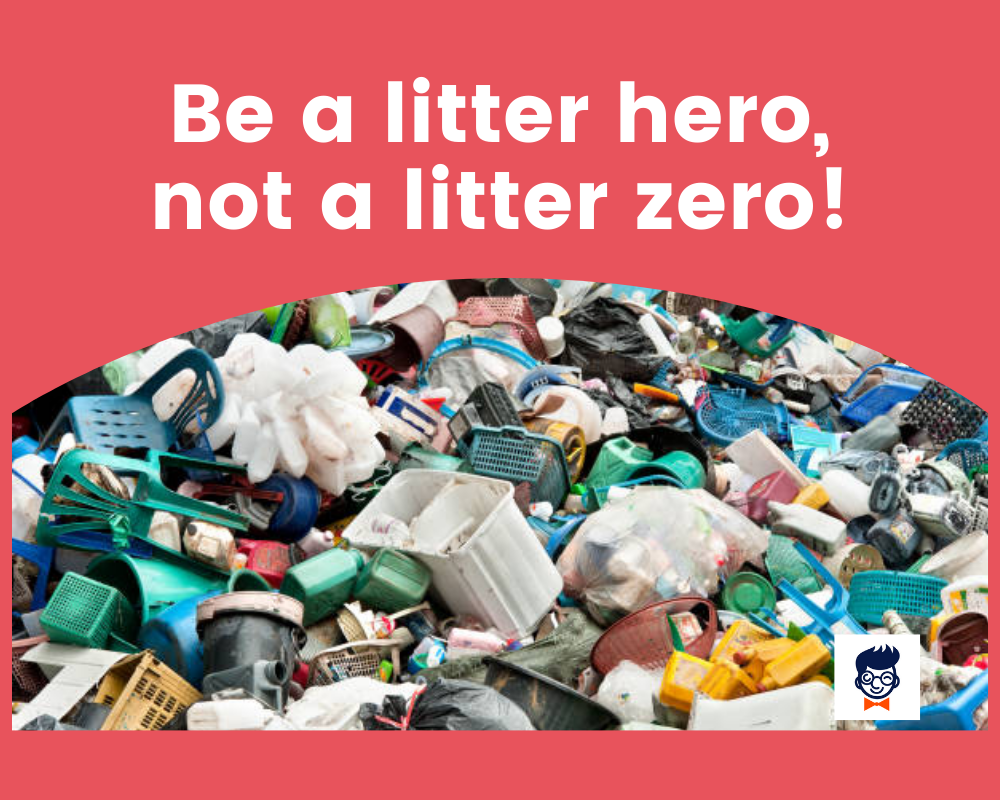 Slogan For No Littering at Justin Pope blog