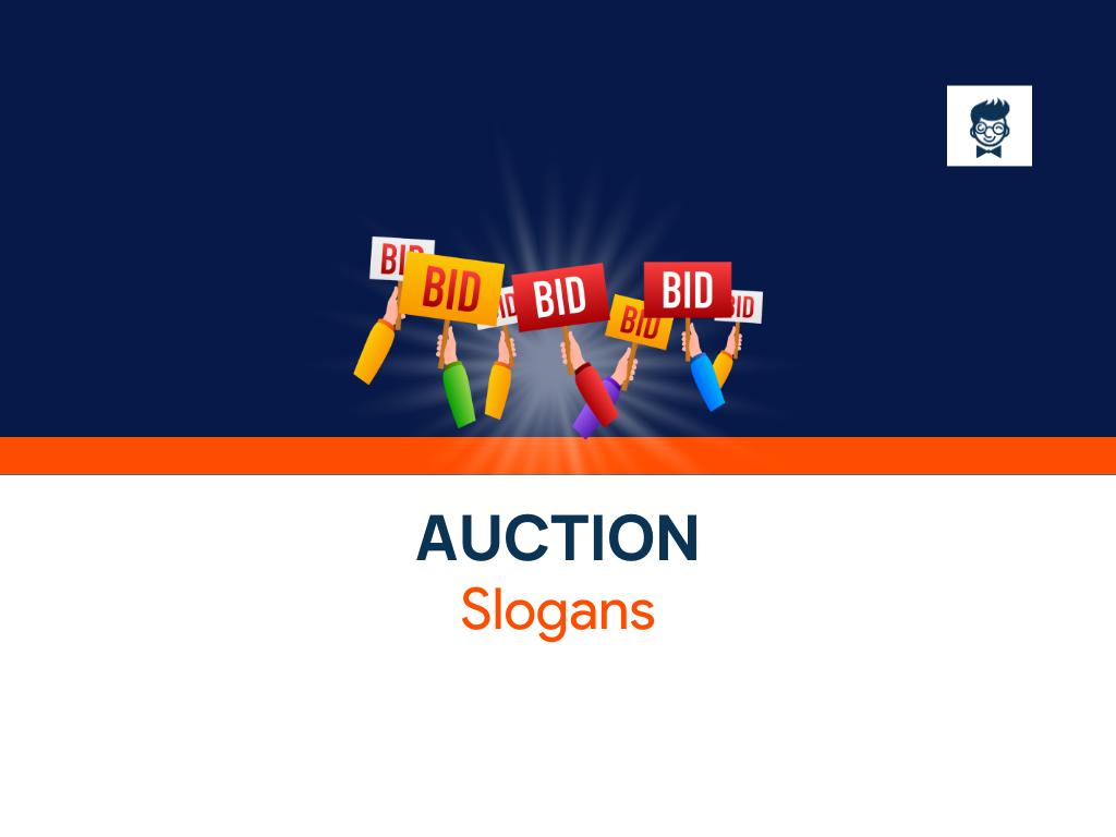 871+ Best Auction Slogans And Sayings - Thebrandboy.com