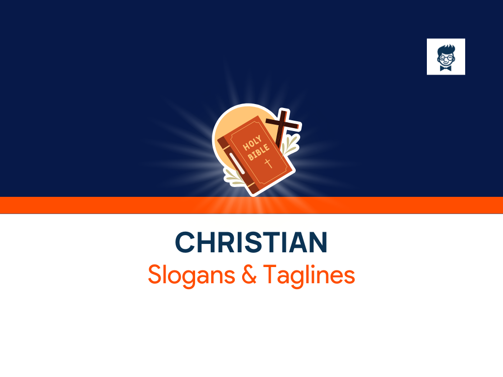 870+ Amazing Christian Slogans Collection - thebrandboy.com