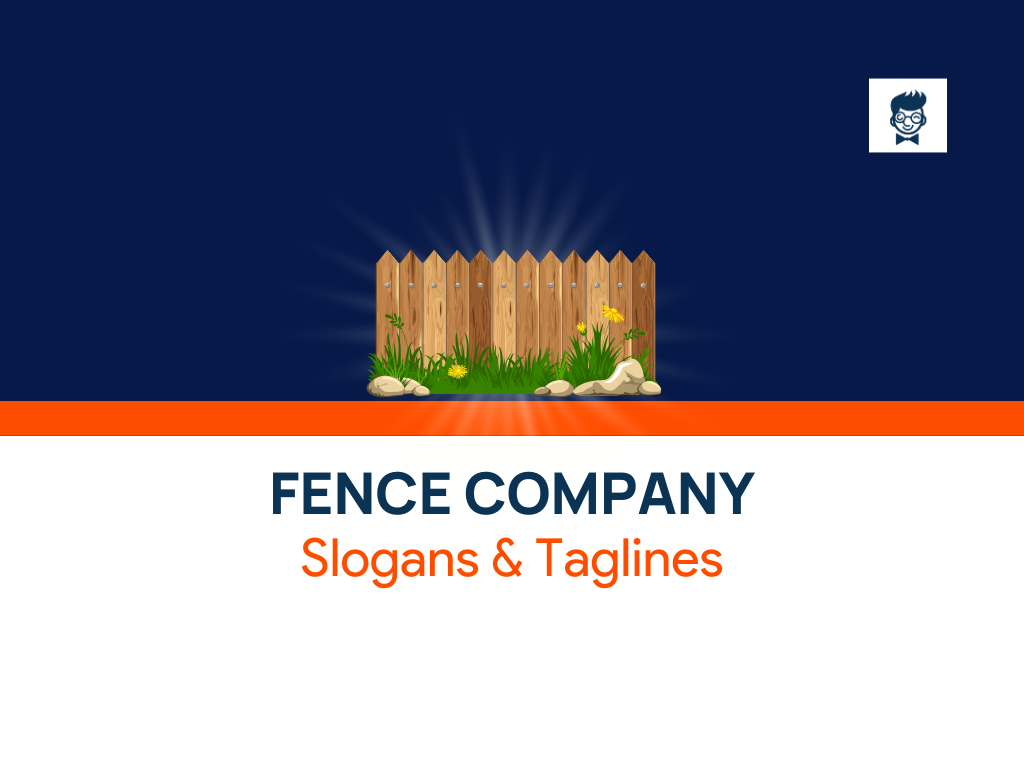 751+ Catchy Fence Company Slogans Collection - thebrandboy.com