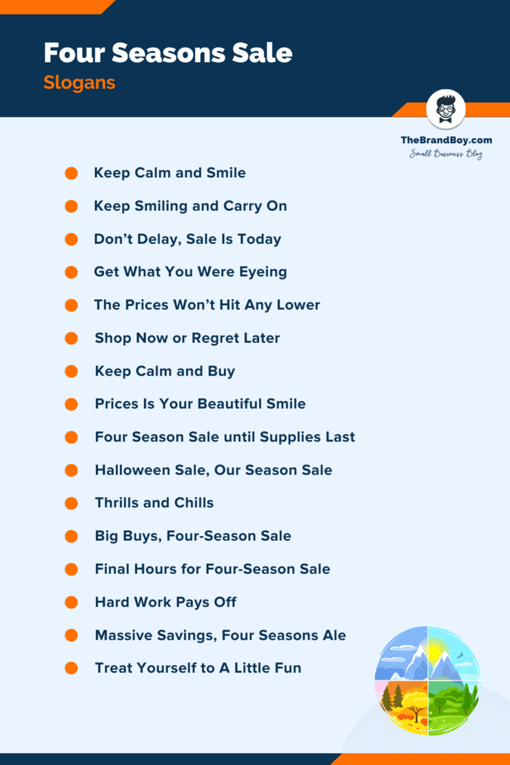 3376+ Brilliant Sale Slogans And Taglines Attract Customers - BrandBoy
