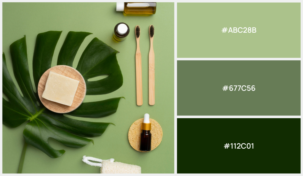 100+ Green Color Palettes To Elevate Your Design Projects